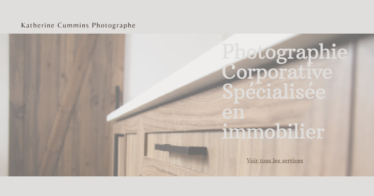 Katherine Cummins Photographe